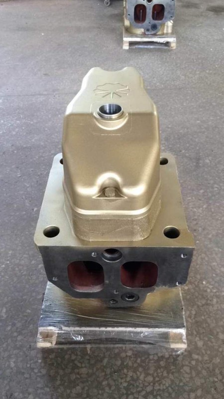 Jichai H16V190 Gas Generator Parts 601t. 03.00 Cylinder Head Assembly ...